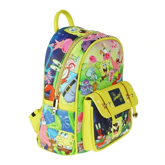 Bags | Spongebob And Friends Backpack | Poshmark